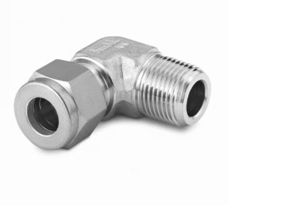 Stainless Steel Swagelok Tube Fitting, Male Elbow, 10 mm Tube OD x 1/8 ...